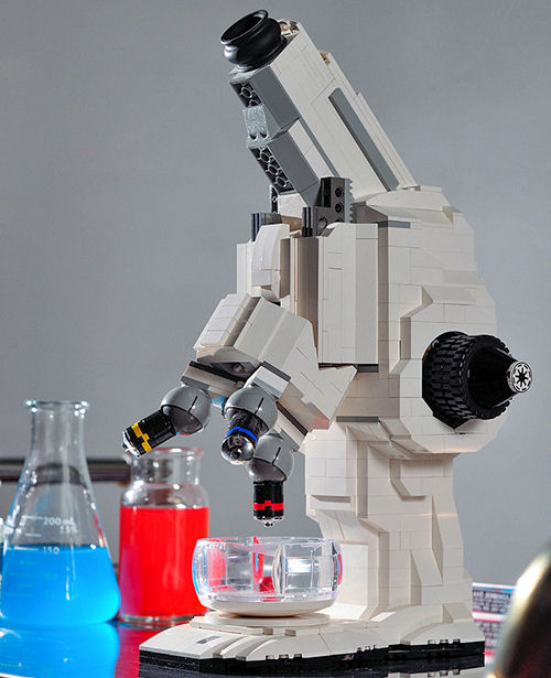Medical Laboratory and Biomedical Science: This Lego Microscope ...