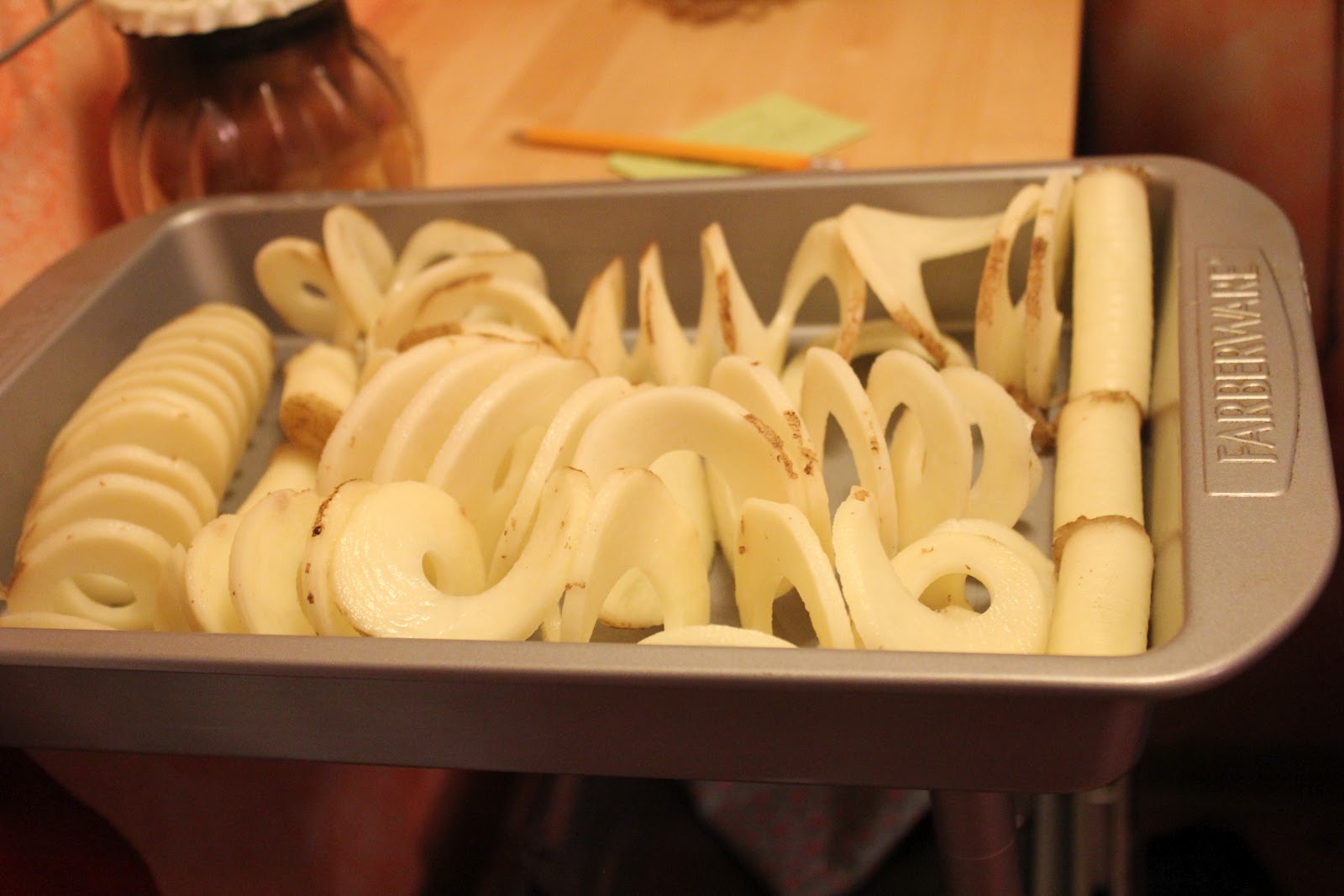 Reflections in the Window: Easy Curly Potatoes