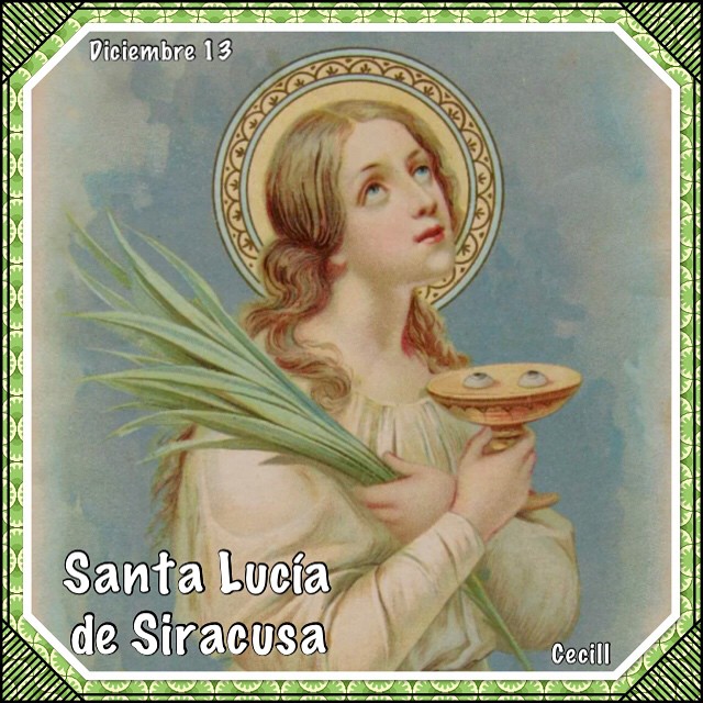® Santoral Católico ®: Santa Lucía