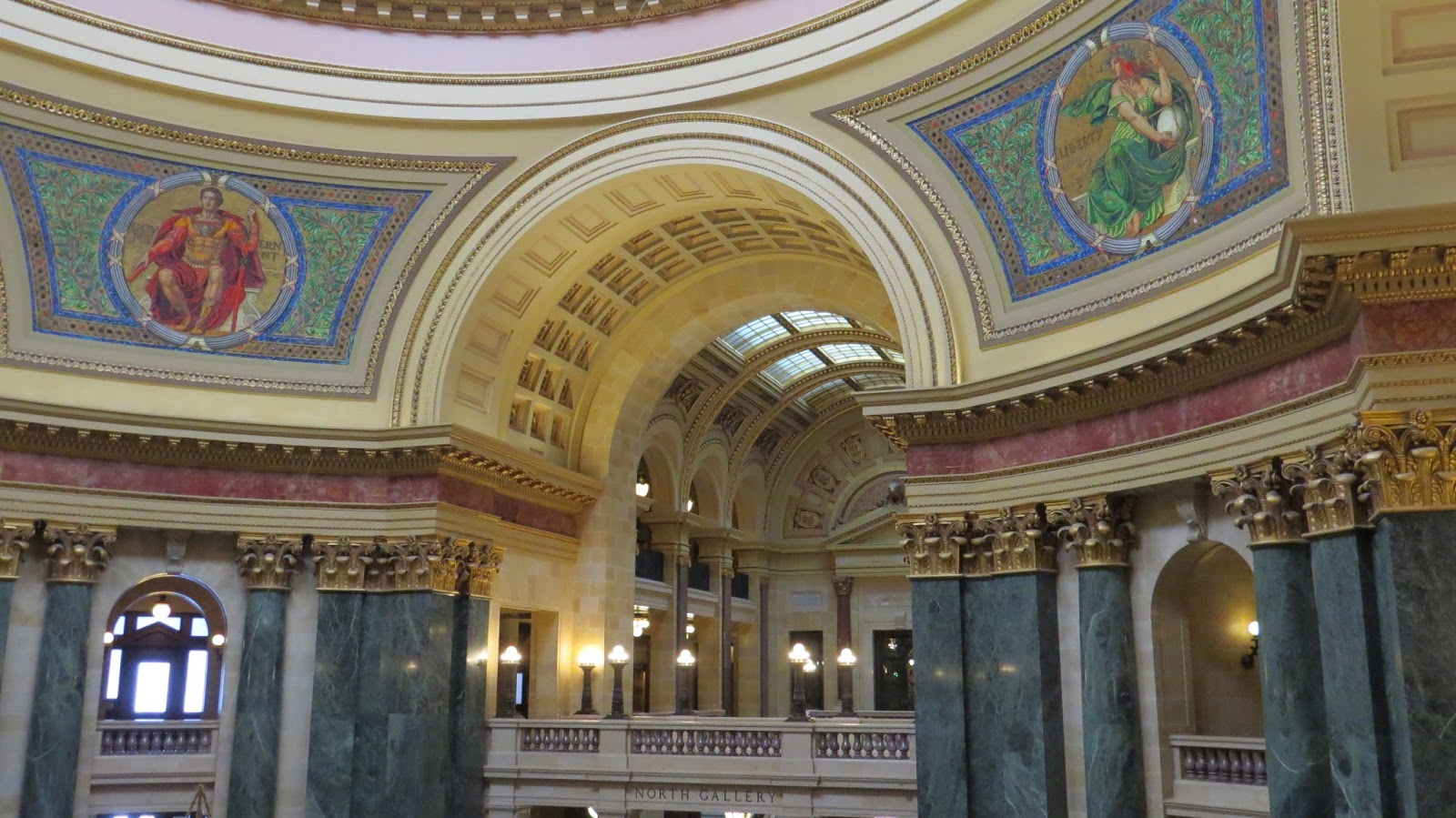 Nomadic Newfies: Rotunda Pendentives - Monday Mural goes to the Madison ...