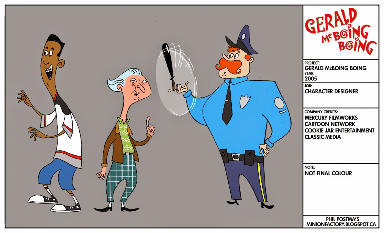 MINION FACTORY: 2005 - Gerald McBoing Boing