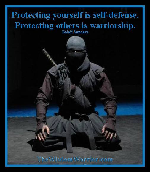 Together We Rise!: Protecting others - The way of the warrior