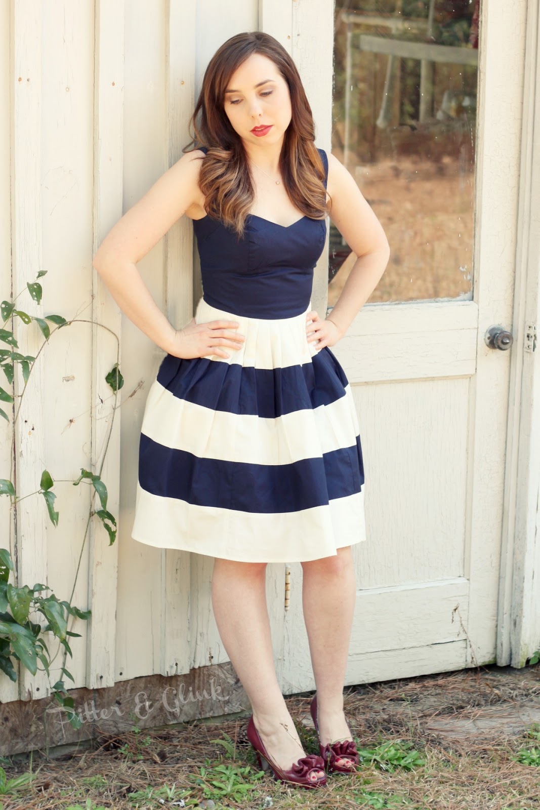 PitterAndGlink: {My Fabulous eShakti Dress}