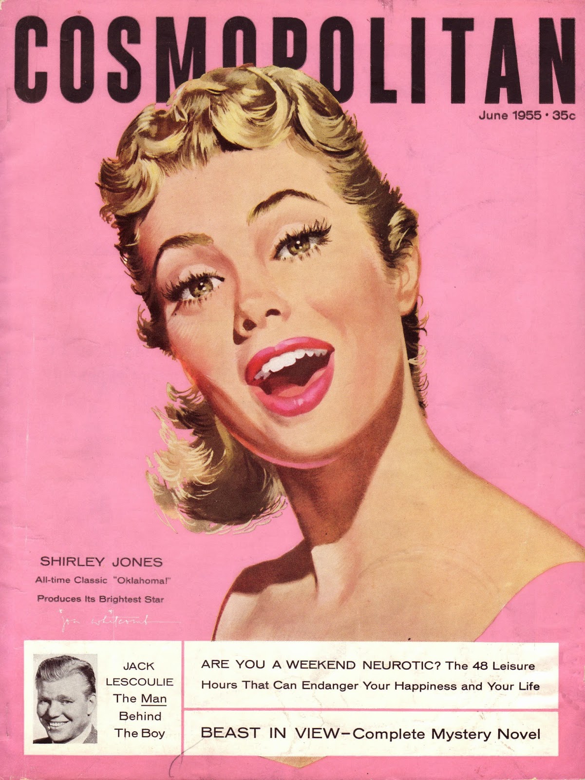 1000+ images about 1955 - 1959 Vintage Cosmopolitan Covers & Ads on ...