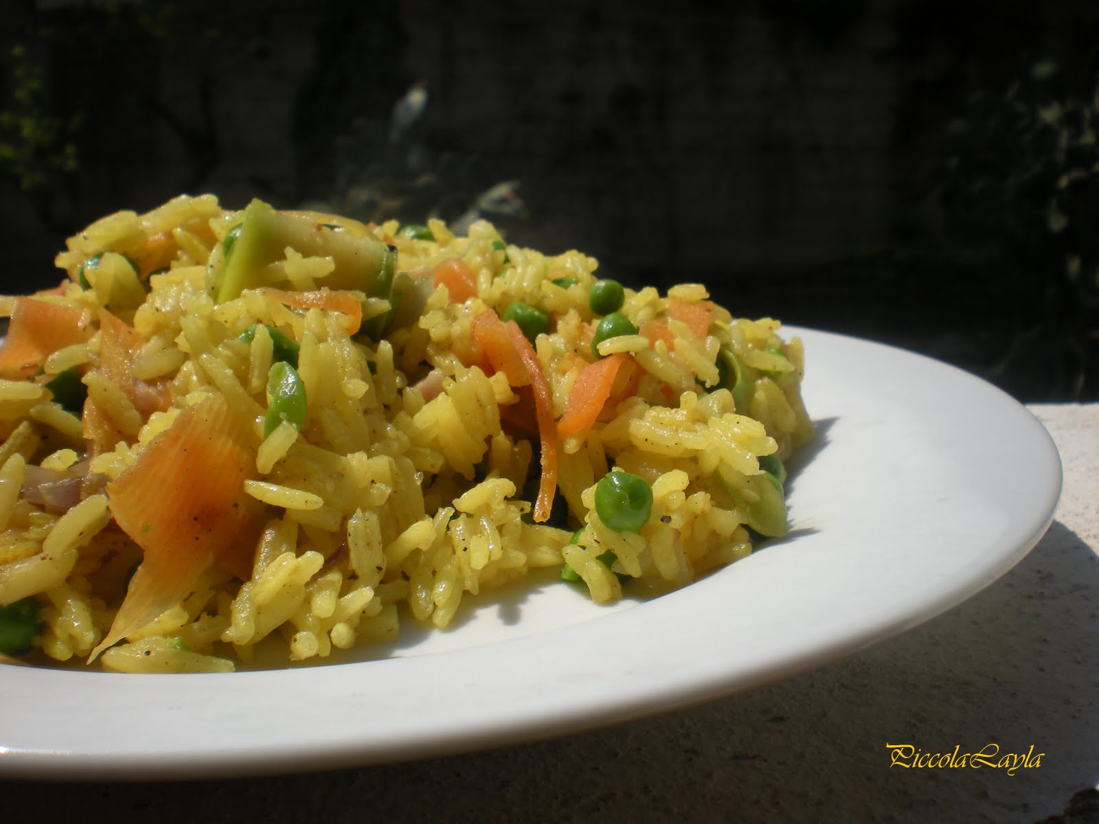 Riso Basmati con Pancetta e Verdure al Curry - Profumo di Sicilia