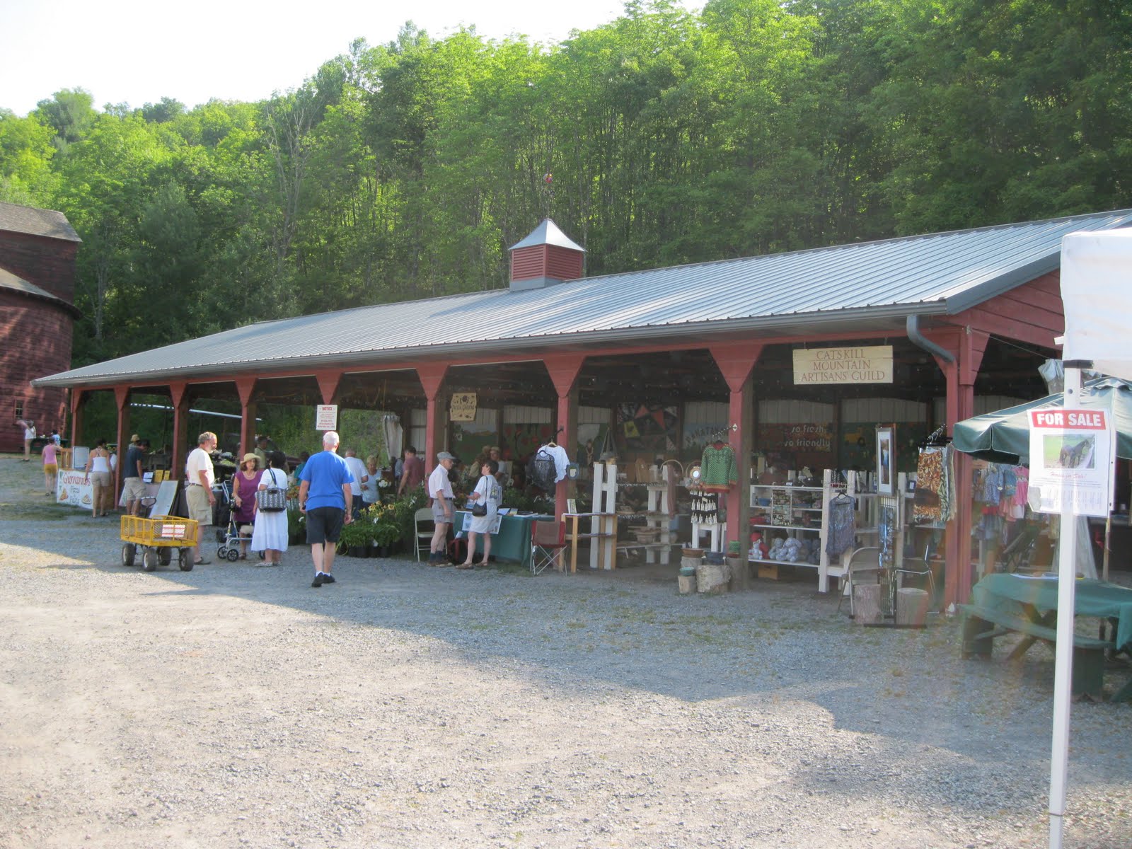 Don't Count Your Tomatoes Until They're Picked: Round Barn Farmers Market in Margaretville ...