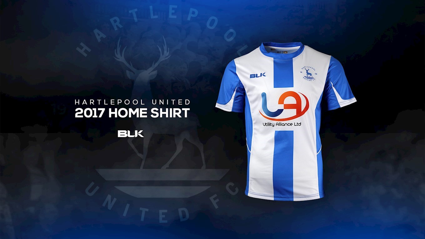 No More Nike | BLK Hartlepool United 17-18 Home & Away Kits Released ...