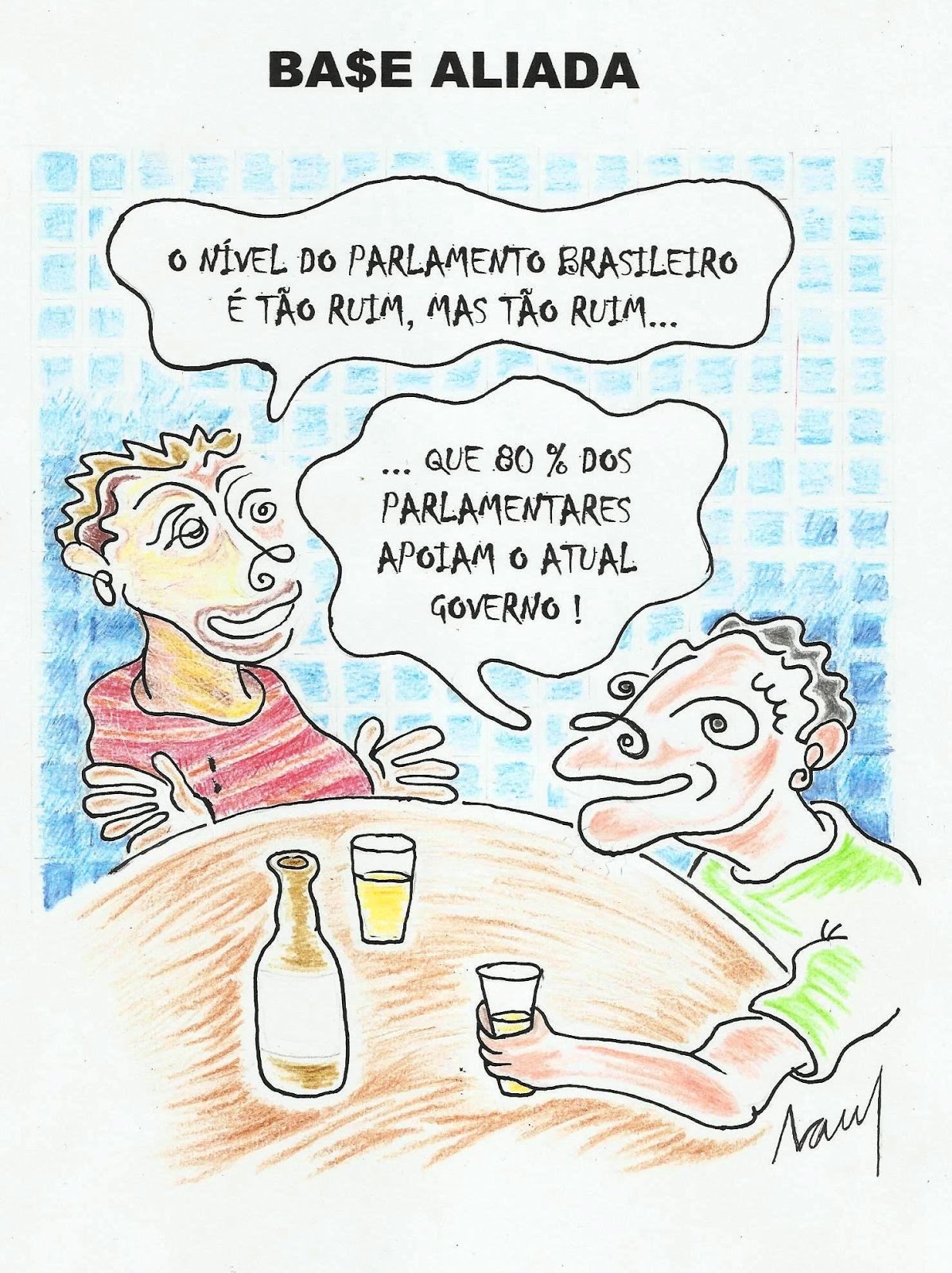 Raul Motta portfolio: baú de cartuns