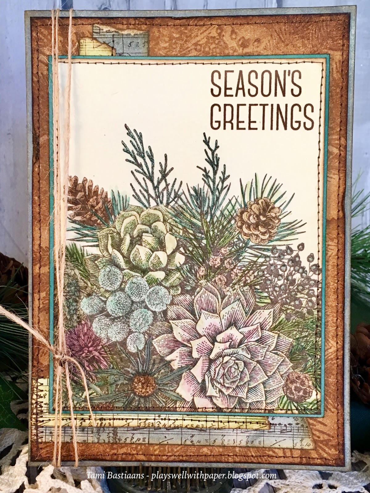 Plays Well With Paper: Season's Greetings - Glorious Gatherings