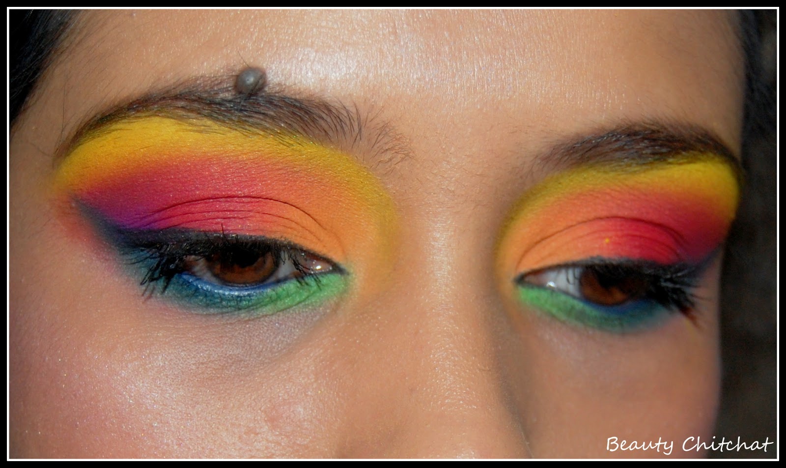 Beauty Chitchat: A Little Something I have Tried: Color Block Eye Make ...