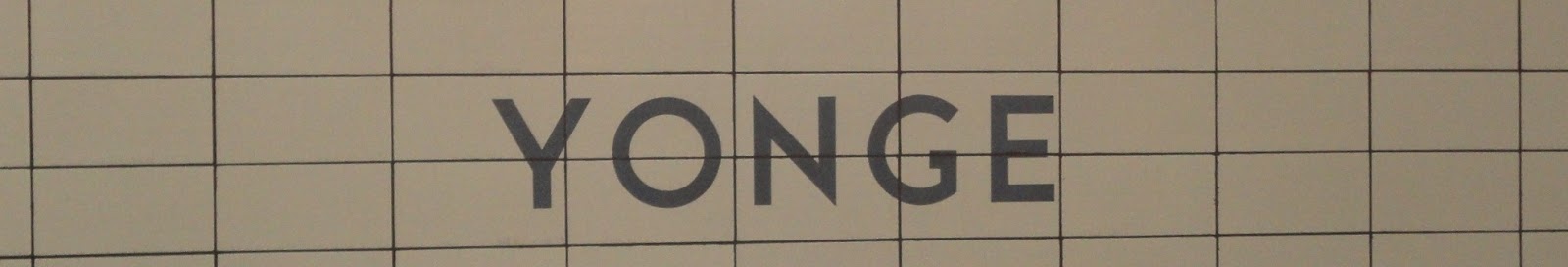 Toronto Then and Now: # 38 ~ The Yonge Street Subway Line, Then and Now