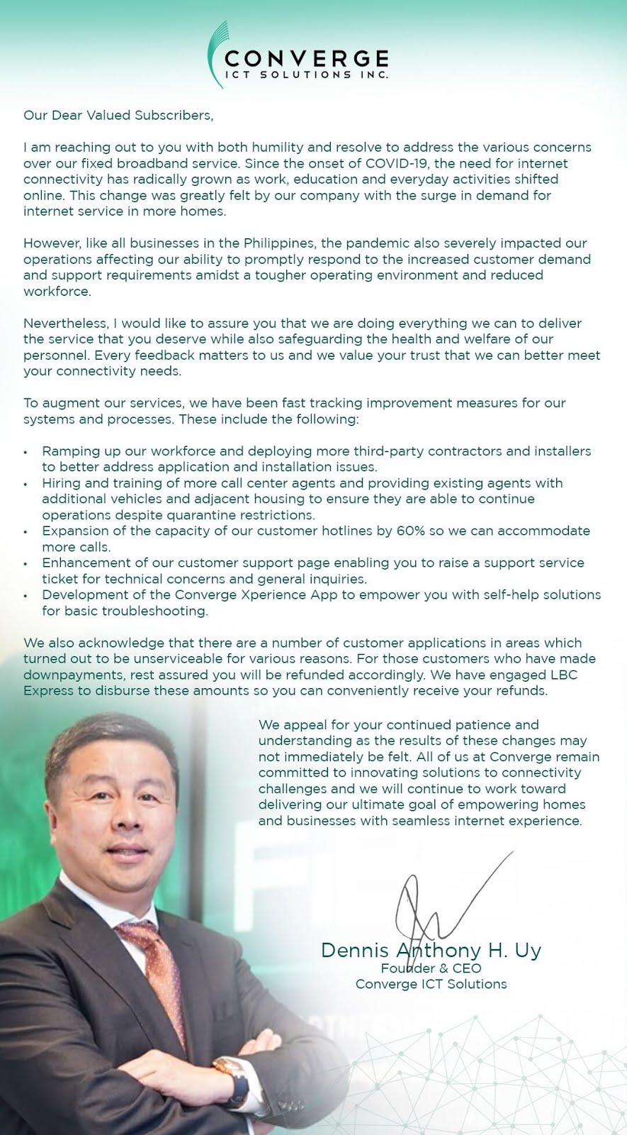 Converge ICT boosts customer service capabilities, adds more CSRs and ...