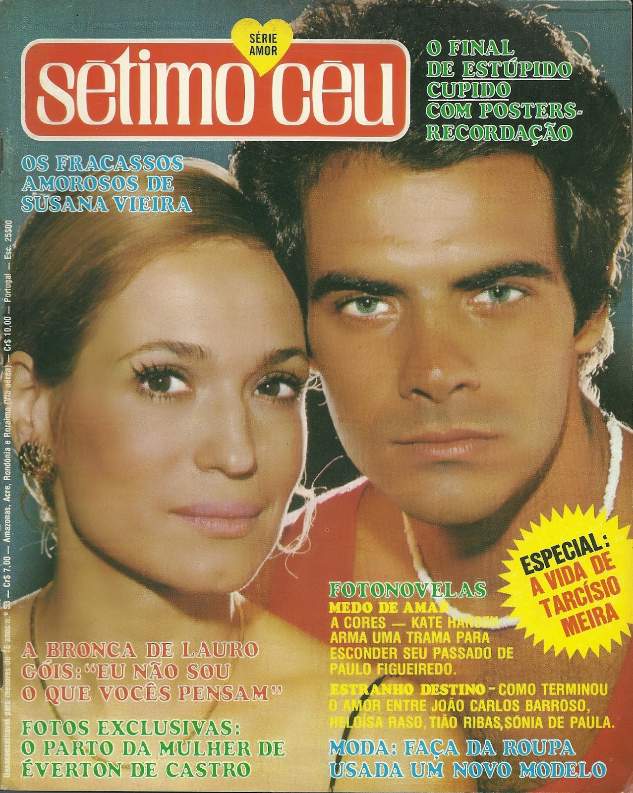 revista amiga & novelas: SÉTIMO CÉU - SÉRIE AMOR - Nº 53 - FEVEREIRO DE ...