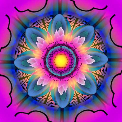 GIRANDO EN LA LUZ.Terapias enérgeticas sanadoras: Mandalas de Luz