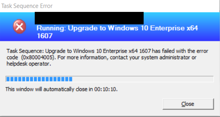 Animus Prime Sccm Task Sequence Error 0x400516389