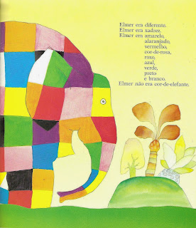 Aprendendo com a Tia Debora: Livro Elmer o elefante xadrez