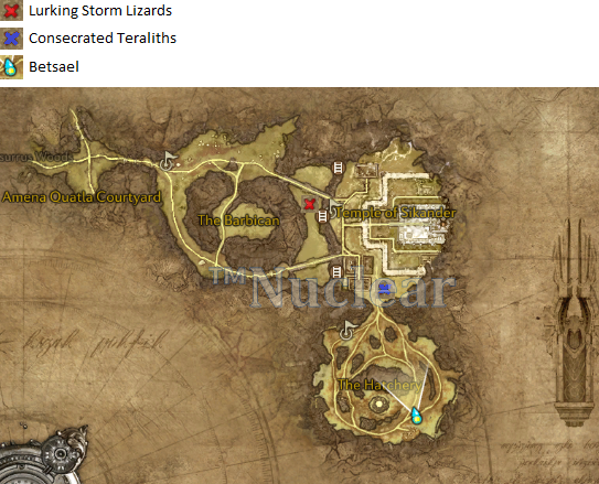Tera: Tera World BAM's and Hunt Achievement locations [in progress]