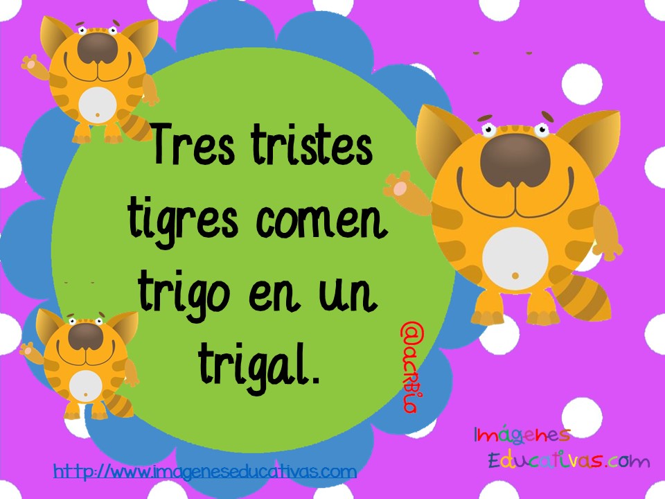 Lengua Castellana: Trabalenguas