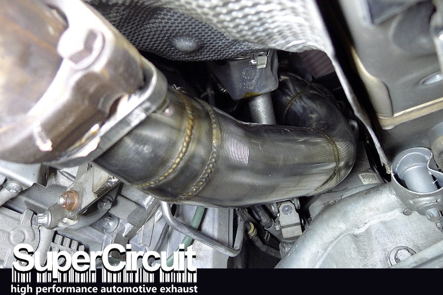 SUPERCIRCUIT Exhaust Pro Shop: Mercedes Benz C200 (W204) Downpipe