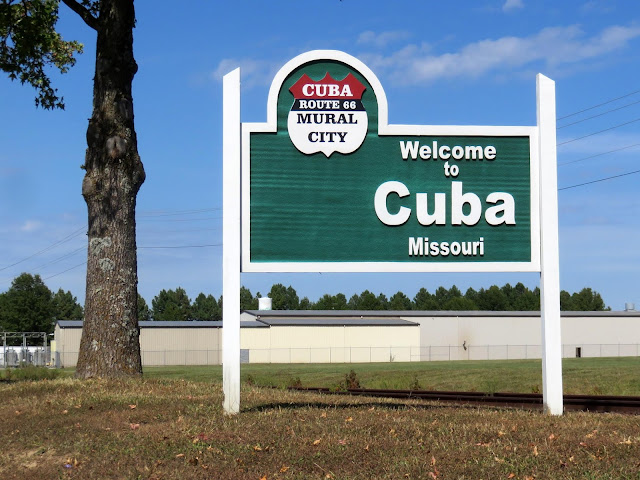 Geographically Yours Welcome: Cuba, Missouri