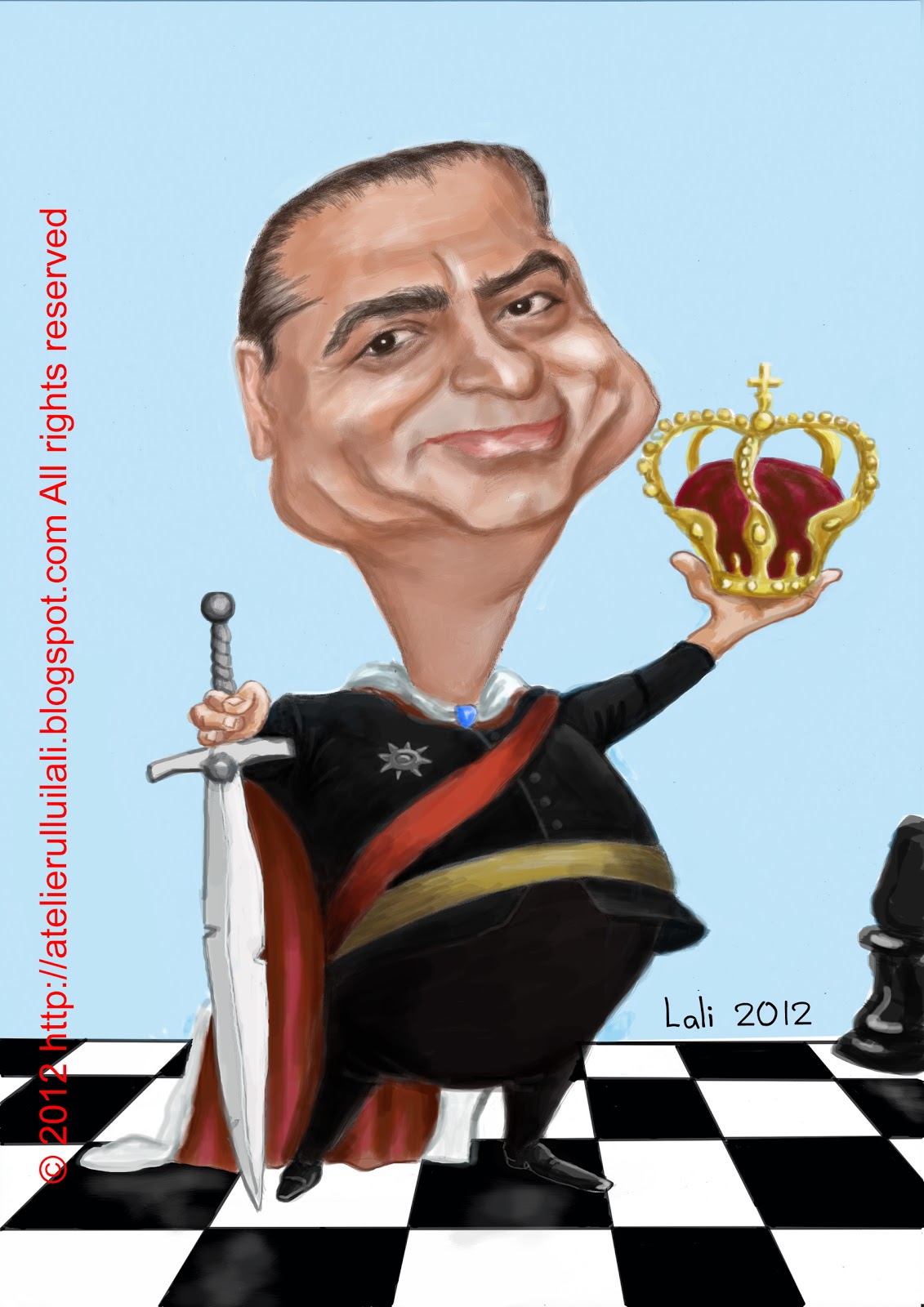 ATELIERUL LUI LALI: PRINTUL PAUL DE ROMANIA SI DE LAMBRINO