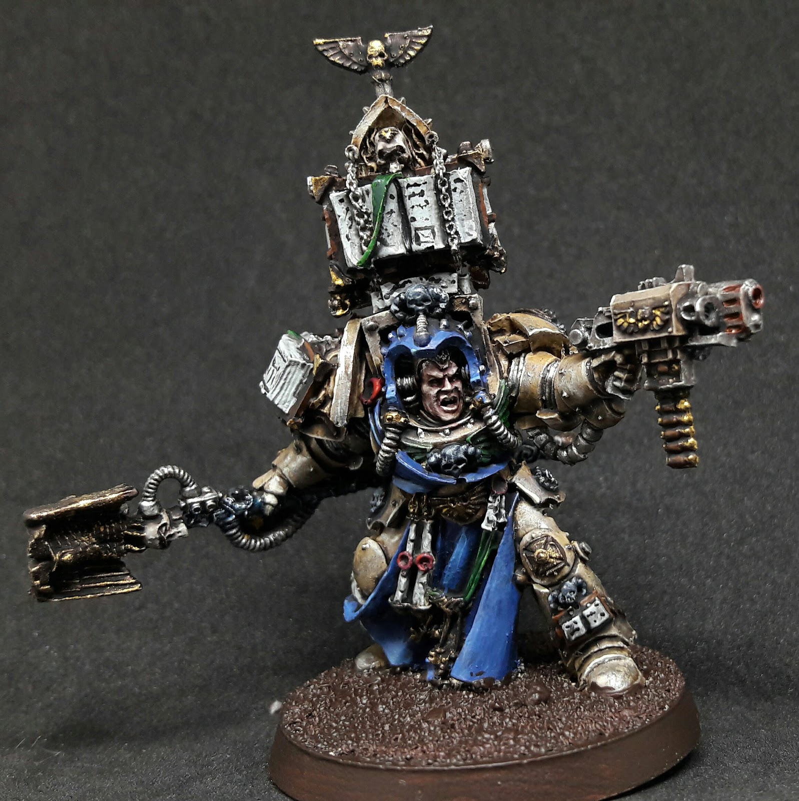 30Kplus40K: Deathwing Librarian - WIP