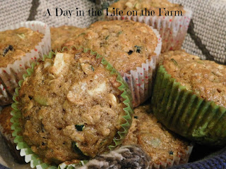 A Day in the Life on the Farm: Fall Harvest Muffins #MuffinMonday