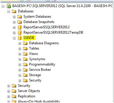 Microsoft Business Intelligence: Creating the SSISDB Catalogs in SSIS 2012