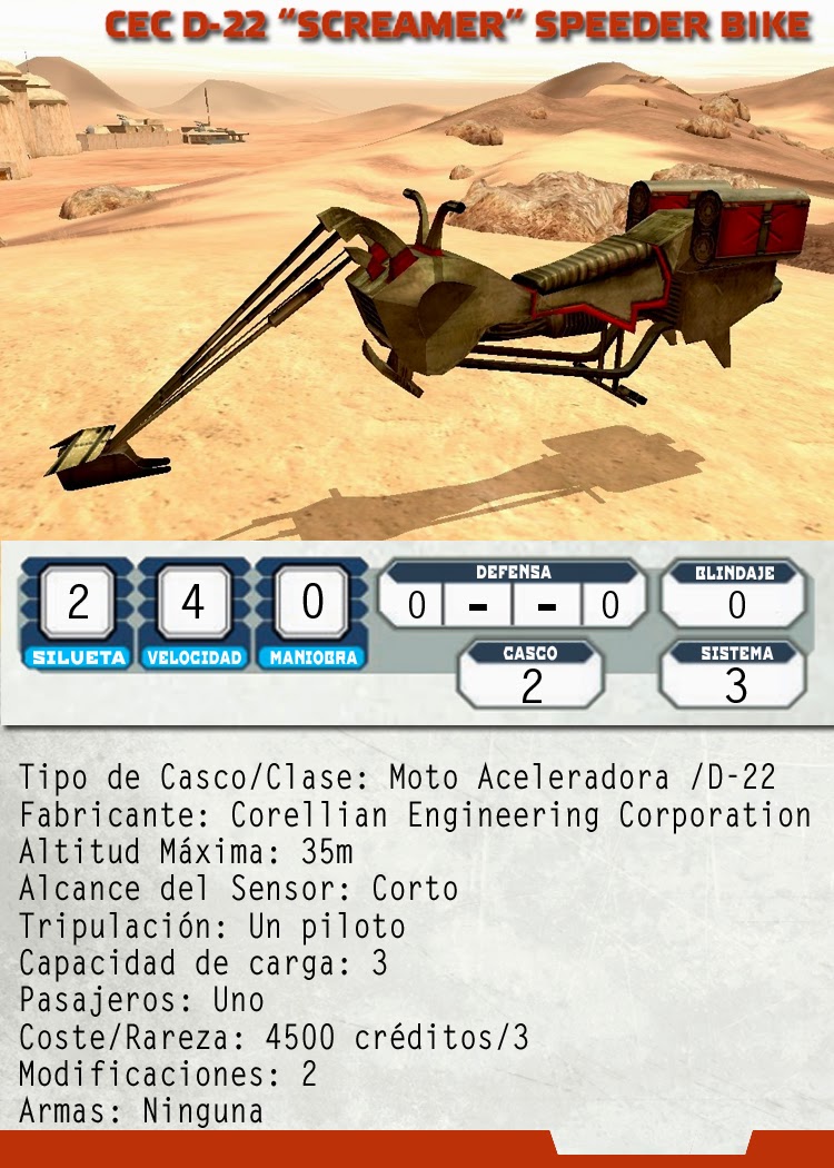 Tor Traumann: Swoop Race: Encuentro Modular para Star Wars Al Filo del ...