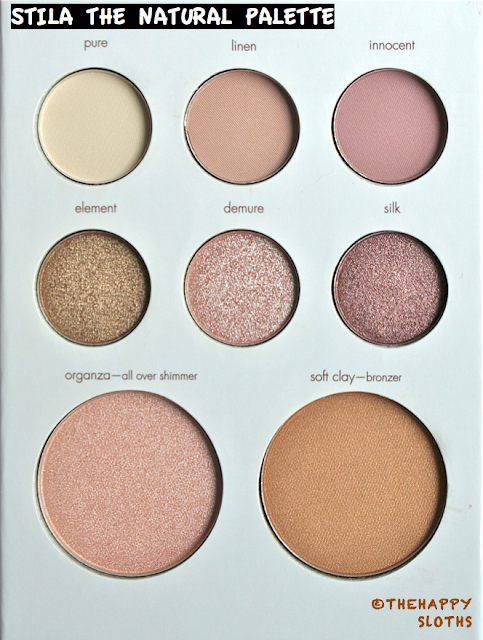 Stila The Natural Palette: Review and Swatches | The Happy Sloths ...