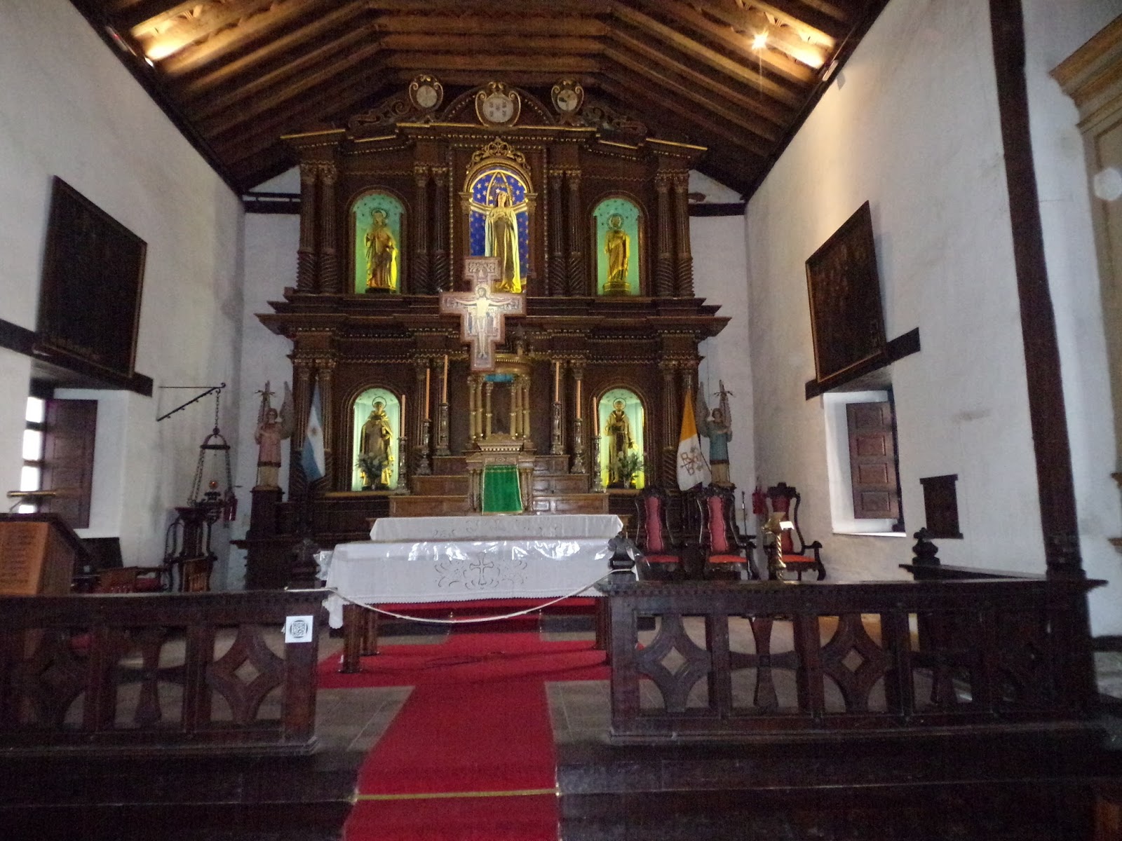 historias con pueblos: IGLESIA DEL CONVENTO DE SAN FRANCISCO SANTA FE