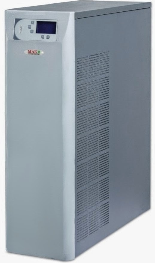 Mak Plus Power Systems 20kVA Single Phase UPS-MAK Series Online UPS SAI USV Onduleur Solutions