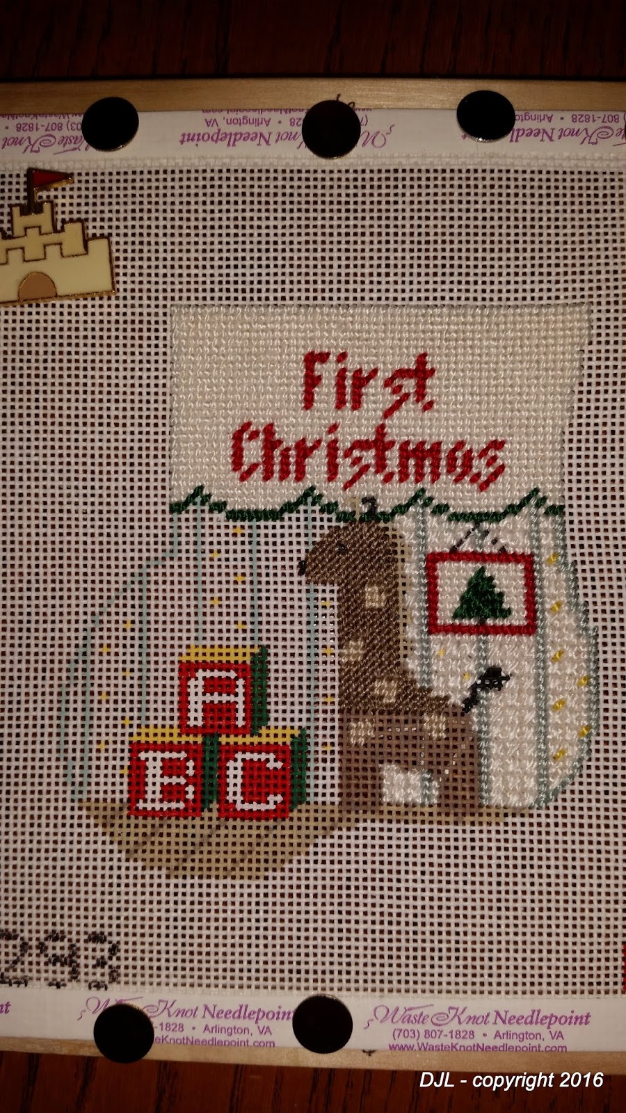 needleworker not in paradise: Interlocking Gobelin