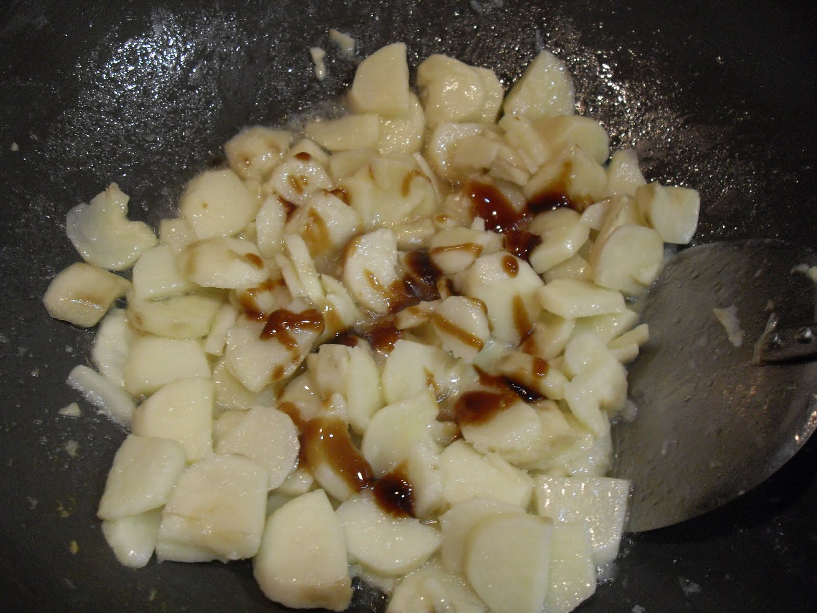 Stir Fried Arrowhead Root (Nga Ku)