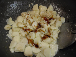 Stir Fried Arrowhead Root (Nga Ku)