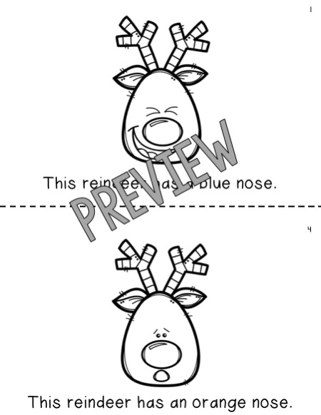 Emily Jane Creates: DECEMBER NO PREP KINDERGARTEN PACKET-OVER 100 PAGES!