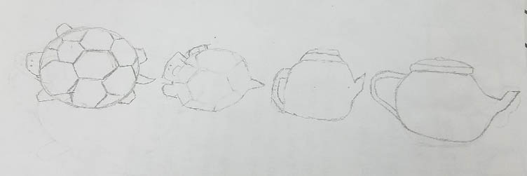 Jerdee's Art Classes: Drawing A | Transformation Project Rough Drafts