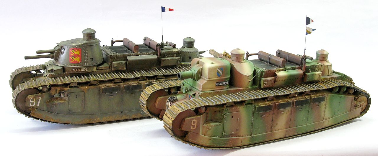Panzerserra Bunker- Military Scale Models in 1/35 scale: Char FCM 2C ...