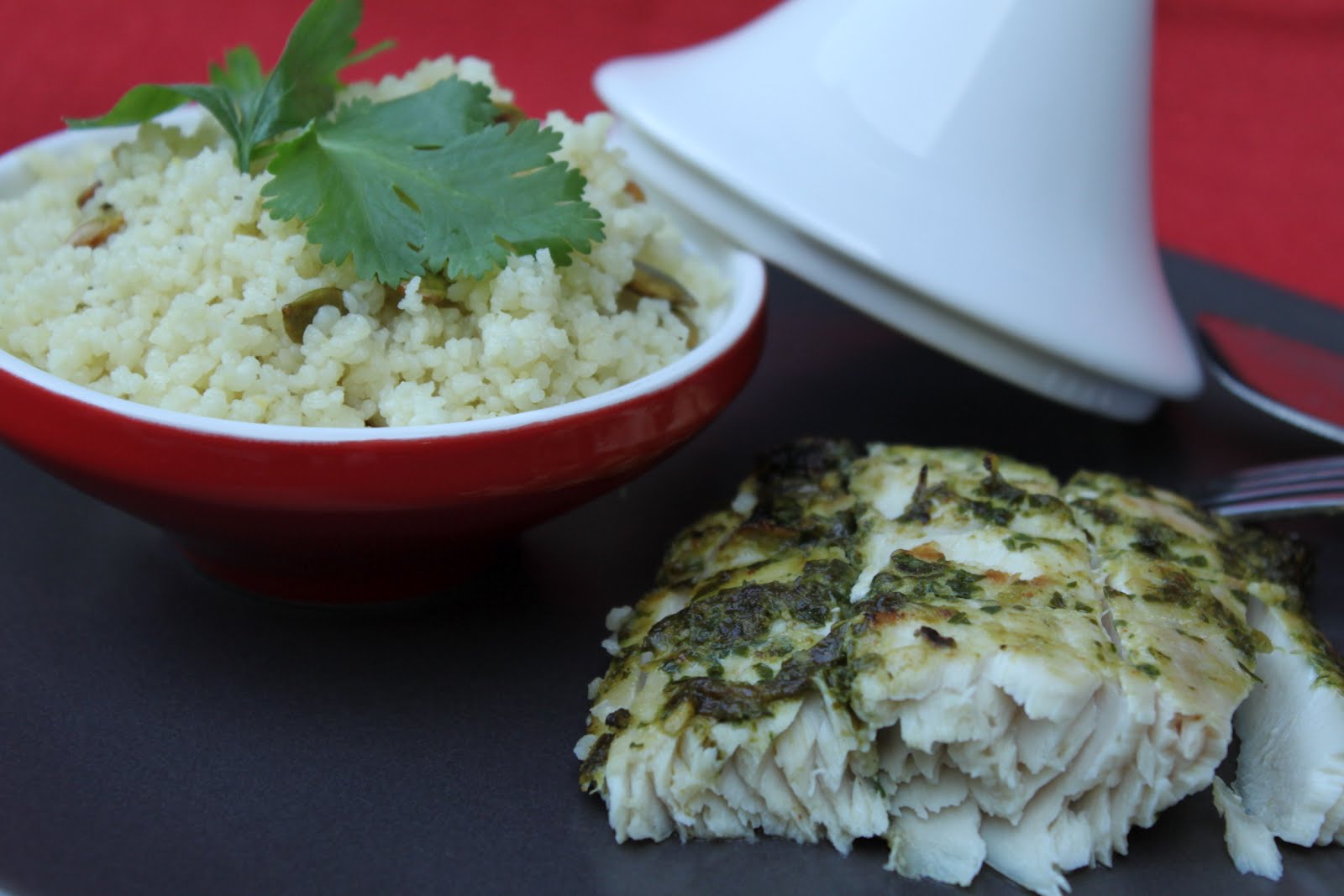 Pots and Frills: Fish Grilled with Chermoula--A Moroccan Sauce