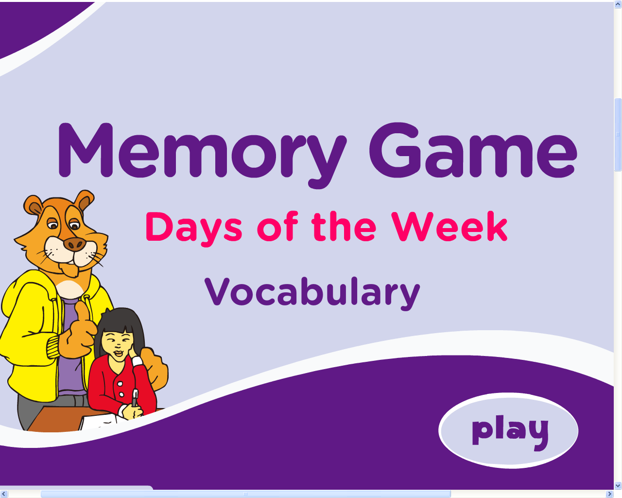 El Ba l De Mary Joe DAYS OF THE WEEK GAME CUARTO el-ba-l-de-mary-joe-days-of-the-week-game-cuarto