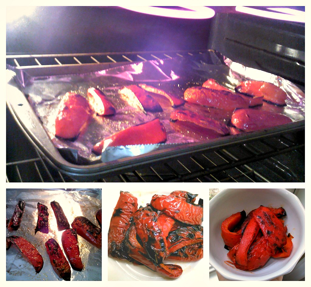 Roasted Red Peppers - Sweet Little Bluebird