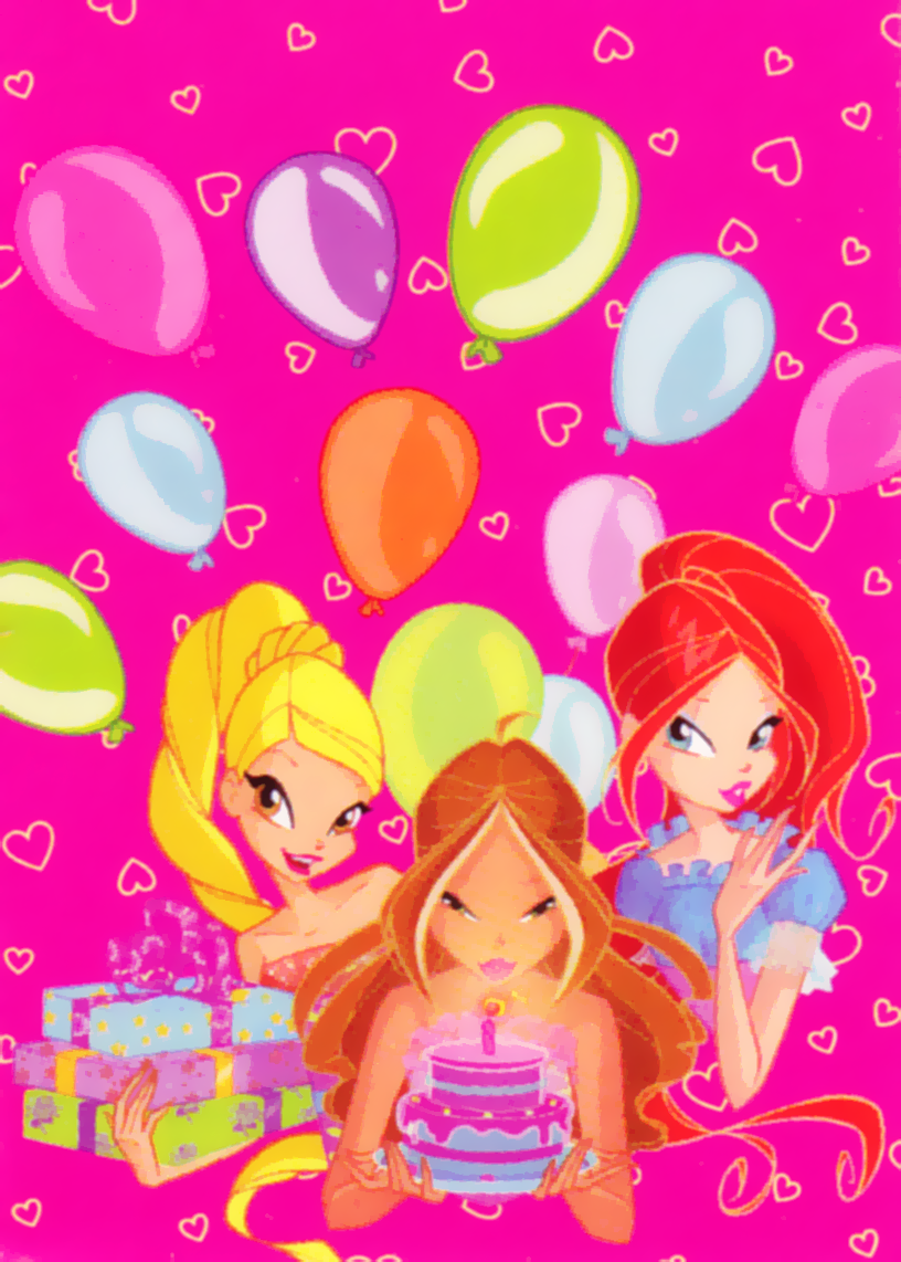 Nuevaimagen de las Winx Happy Birthaday ~ My Winx Club-Pretty!*.
