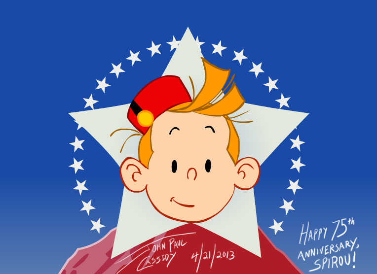 The Official Ryusei Works Art Blog: Paramount/Famous Studios Spirou ...