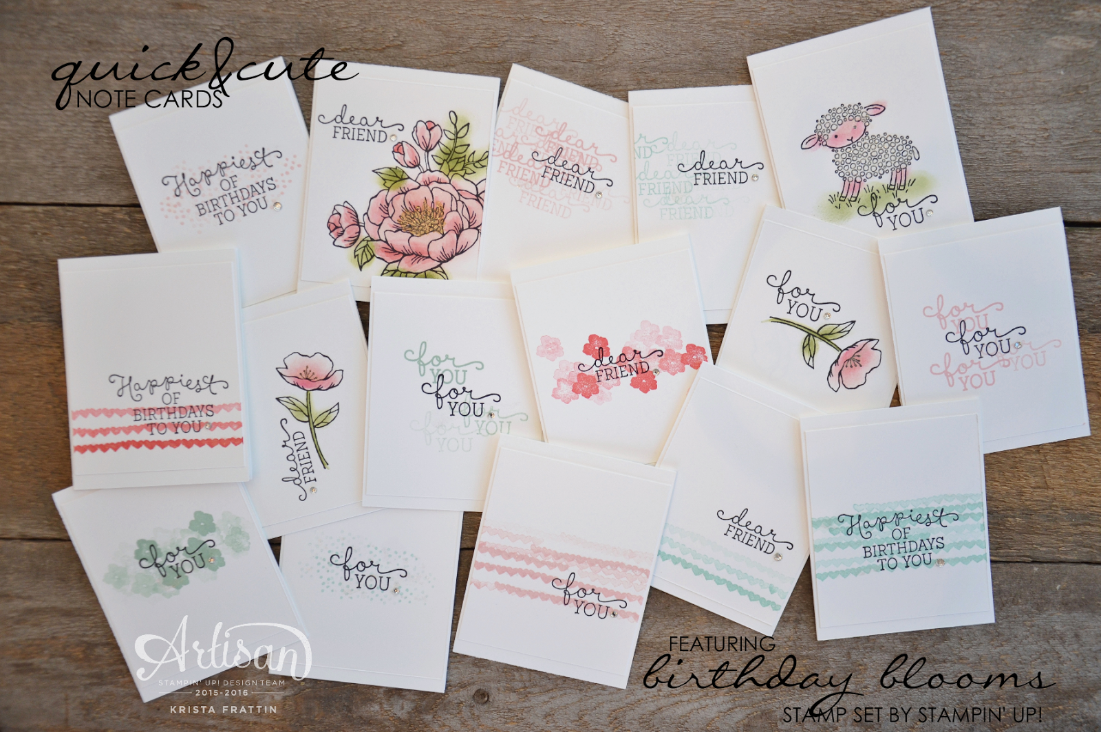 Stampin' Dolce: Tea Tin of Cards - Artisan Design Team Blog Hop