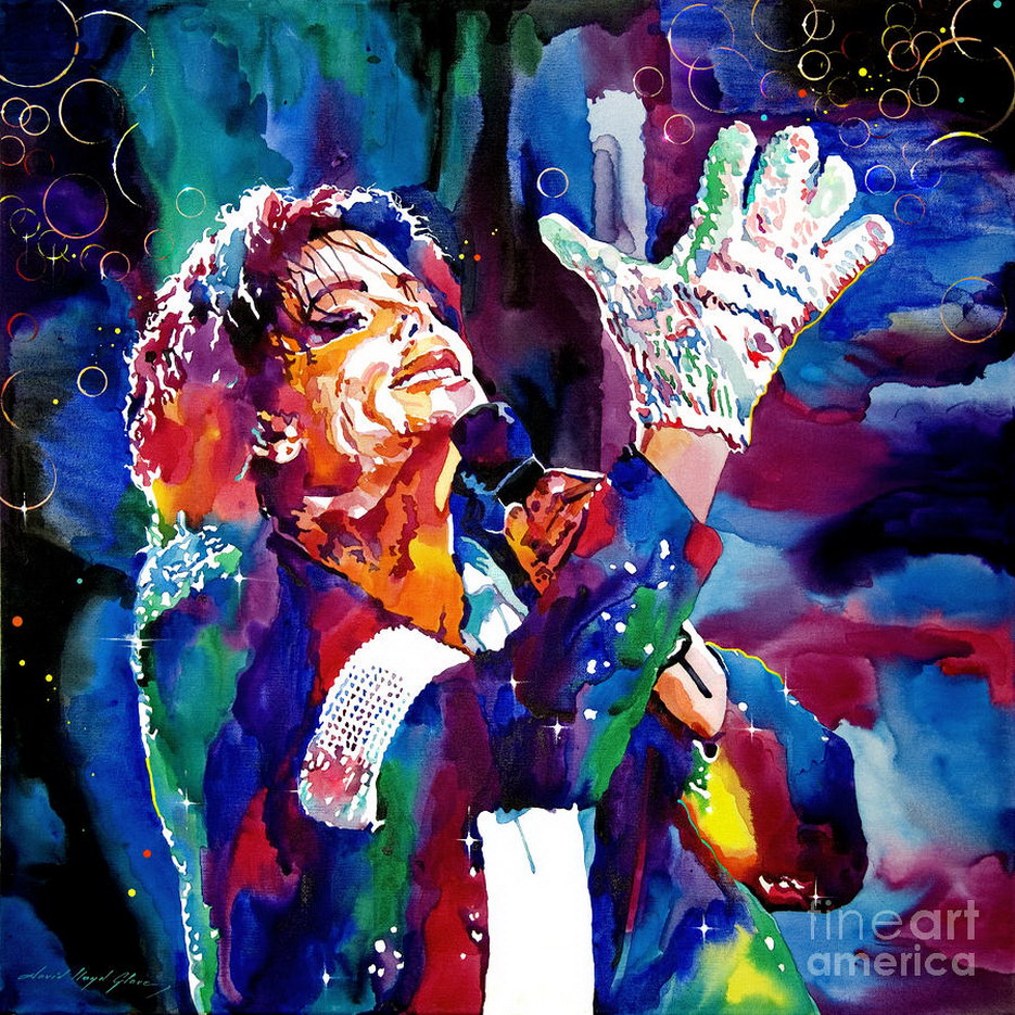 Arte y Actividad Cultural: Michael Jackson Ilustraciones Artísticas A ...
