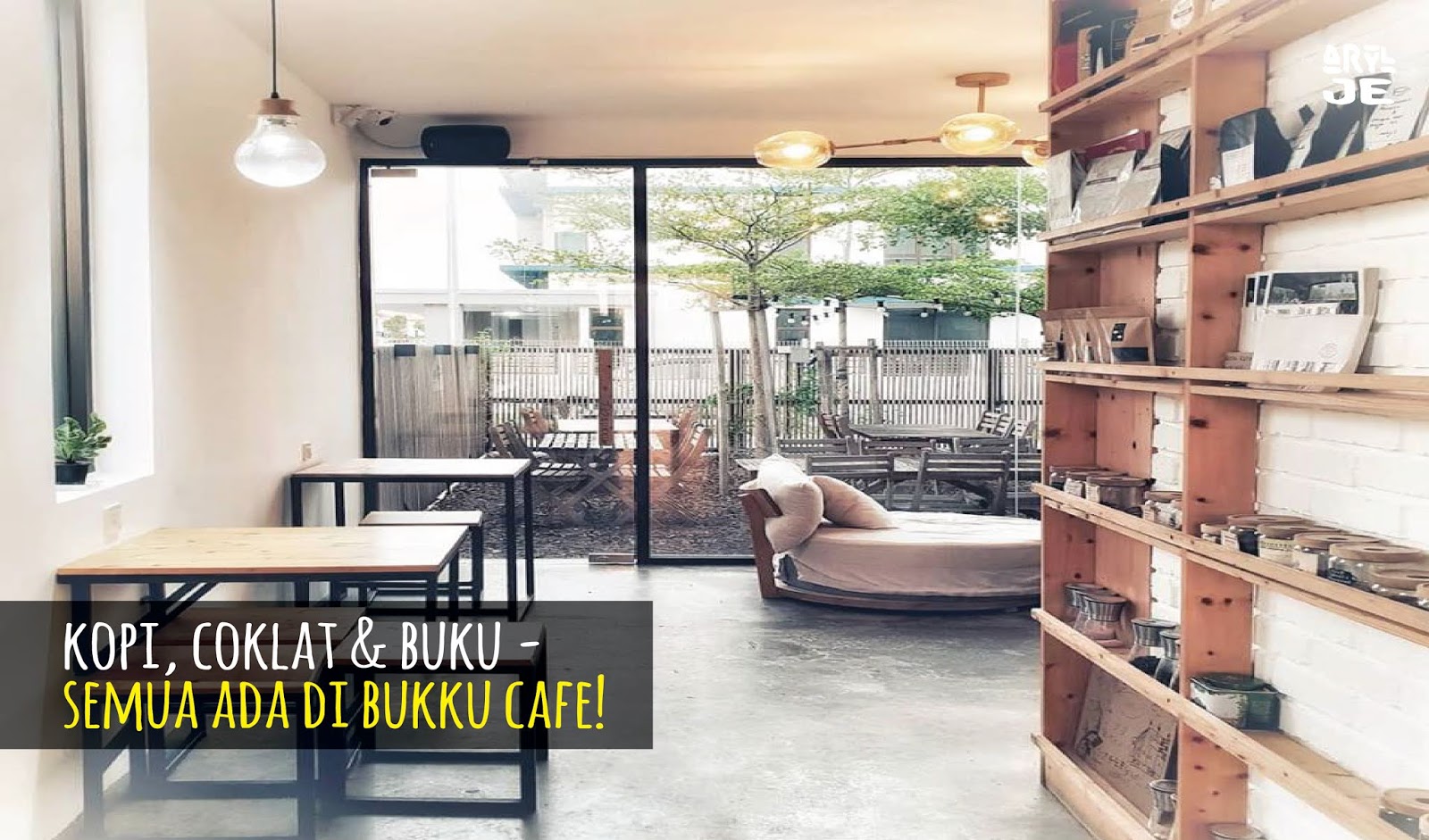 Kopi, Buku & Coklat - Menarik Betul Bukku Cafe, Bandar Bukit Raja, Klang.