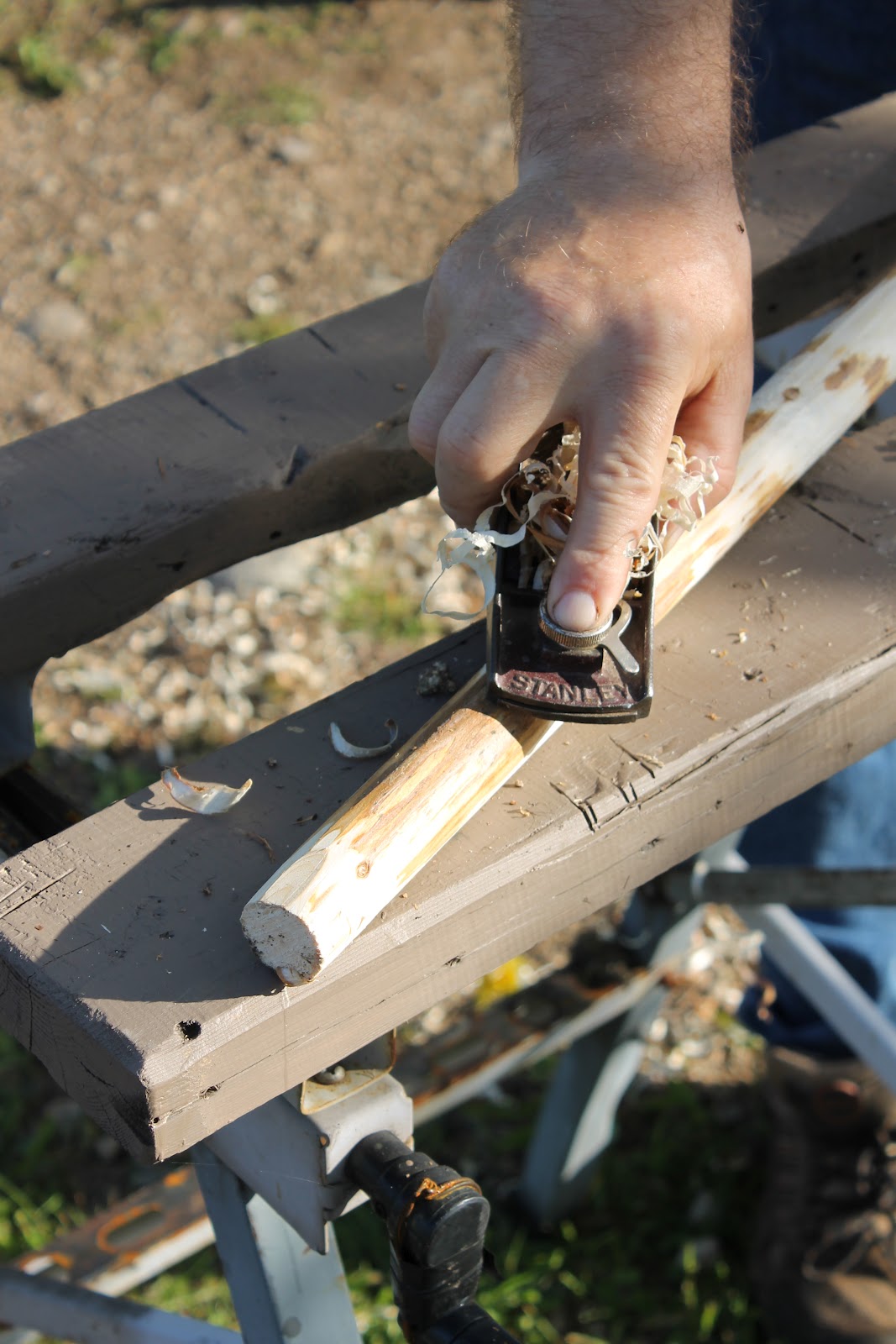Bills Garden Tips: Homemade Garden Hoe