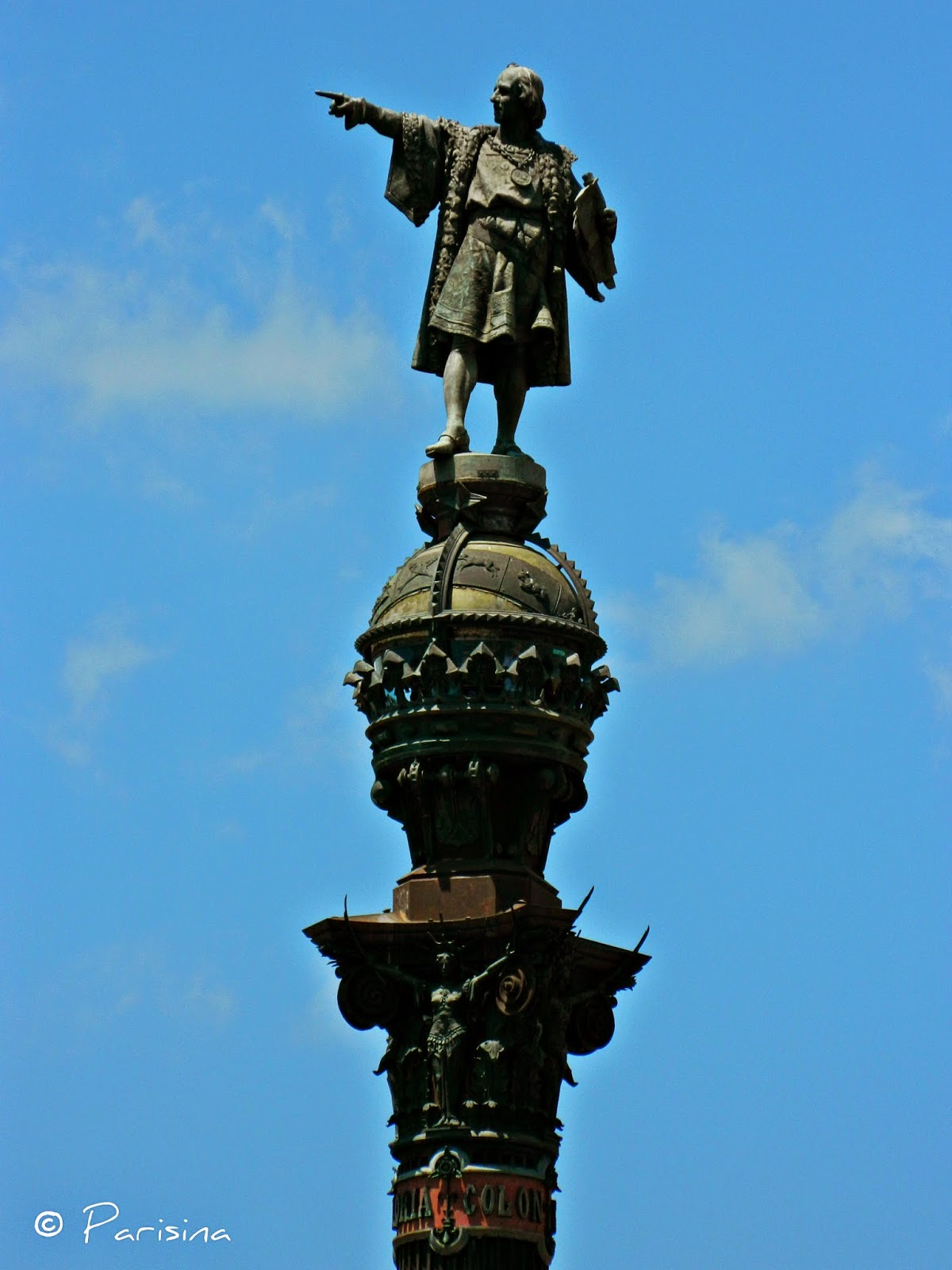 MUNDO FOTO: Estatua de Cristobal Colón- Barcelona