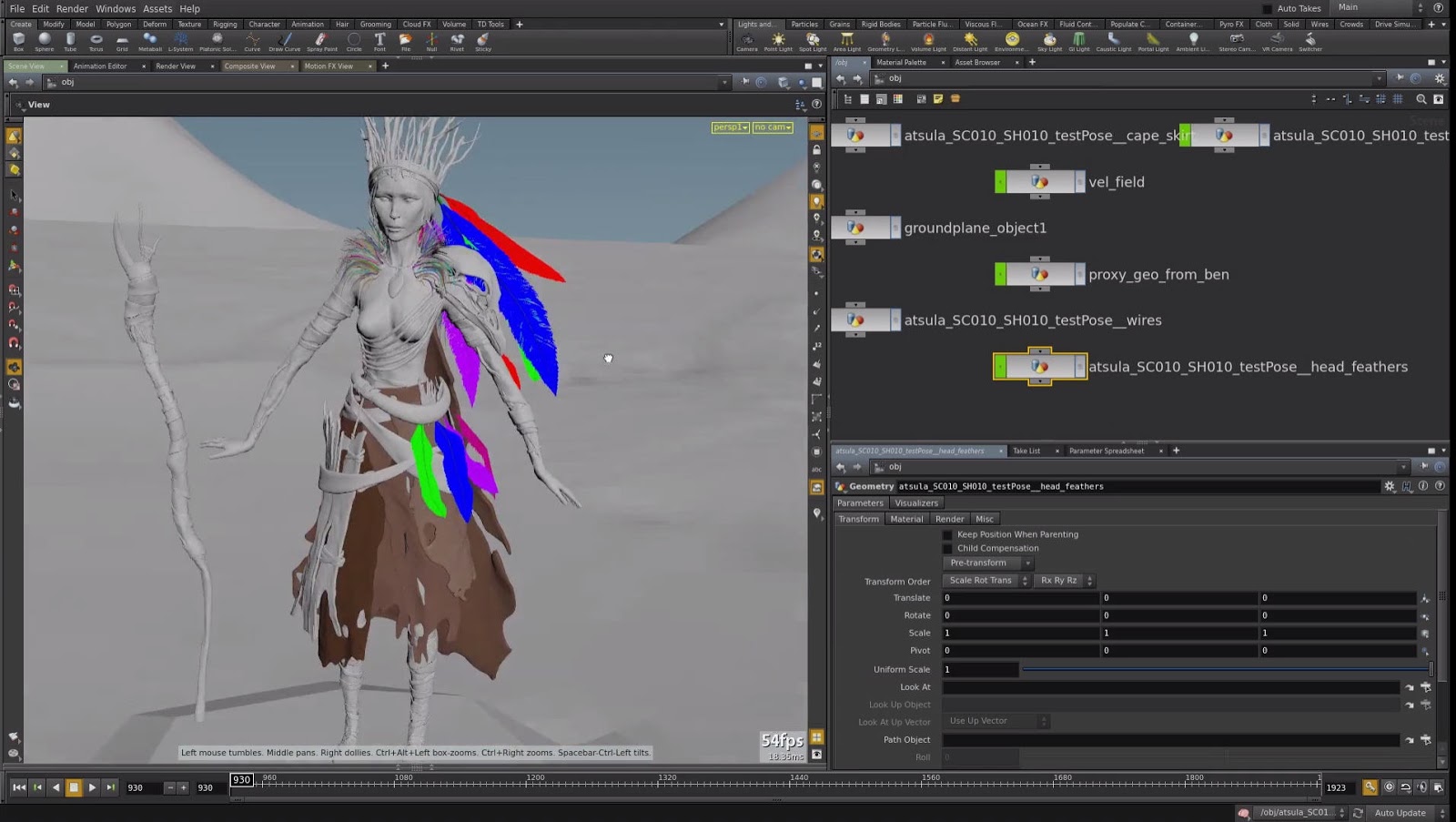 VFX Breakdown | American Gods: Nunyunnini | Computer Graphics Daily News