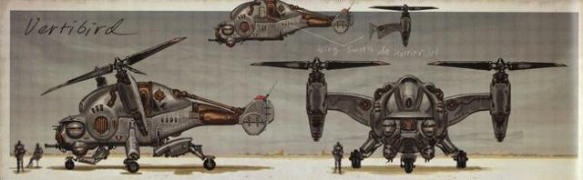 Savage Fallout: Vertibird vehicle stats